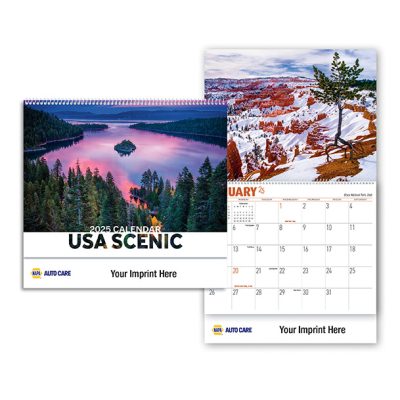 NAPA USA Scenic Calendar | NAPA Auto Care Calendars